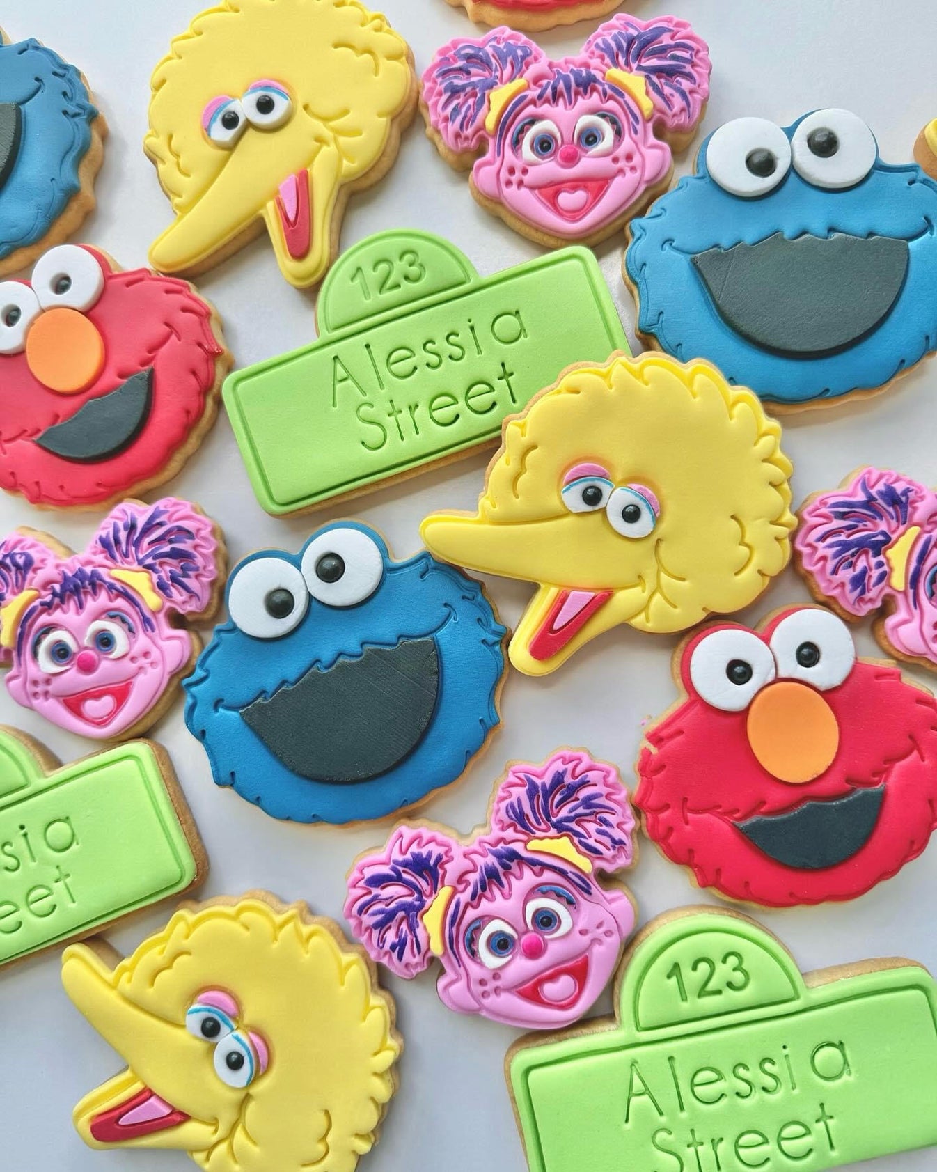 Sesame Street - Pack of 15 Cookies – Sweet Delights by Amy